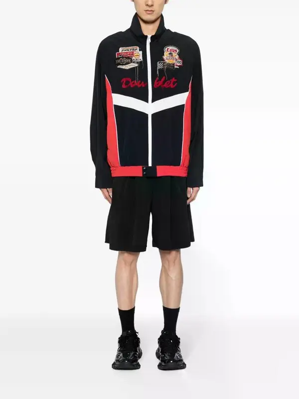 DOUBLET Panelled Track Jacket With Badge Detailing