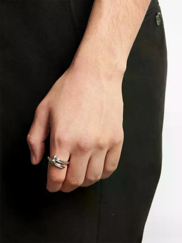 Emanuele Bicocchi Crest Spiral Ring