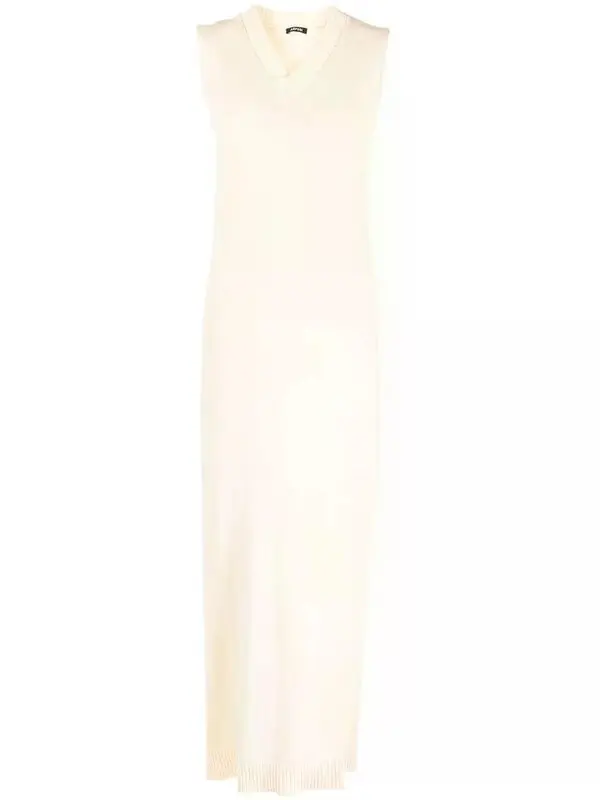 Aspesi Sleeveless Knitted Maxi Dress