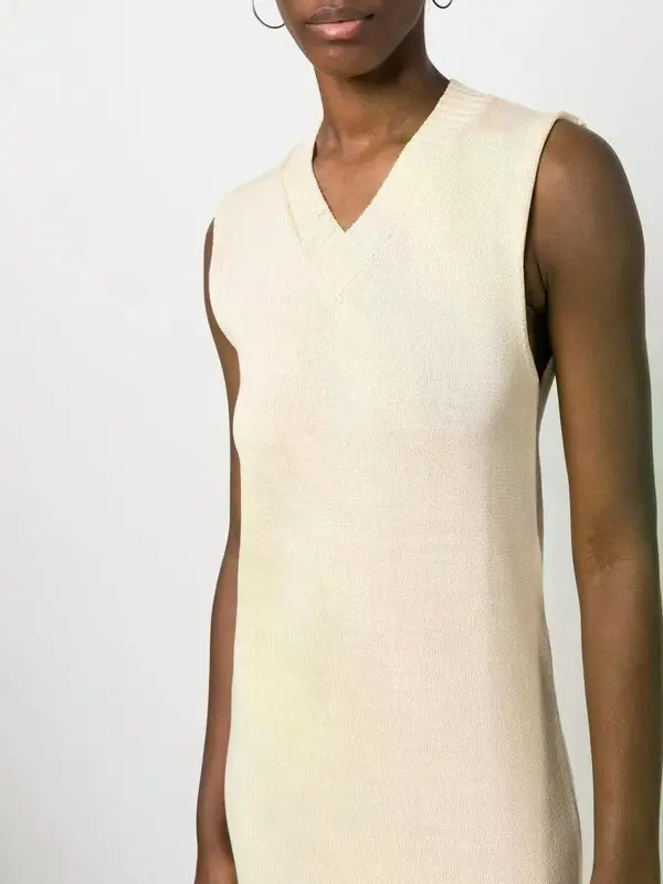 Aspesi Sleeveless Knitted Maxi Dress