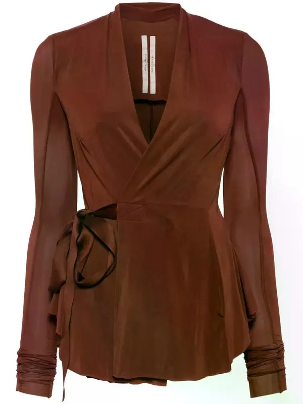 Rick Owens Hollywood Wrap Jacket
