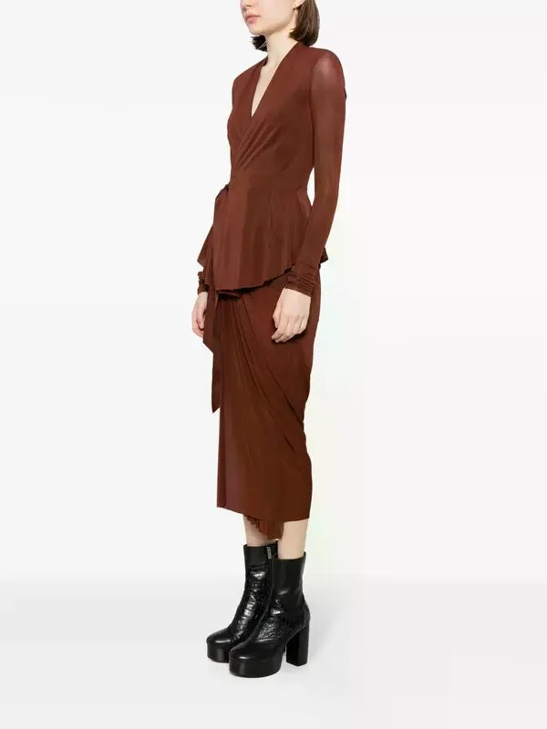 Rick Owens Hollywood Wrap Jacket