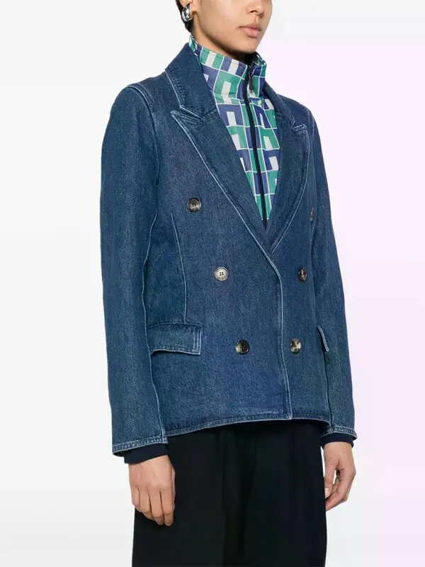 JW Anderson Double-breasted Denim Blazer