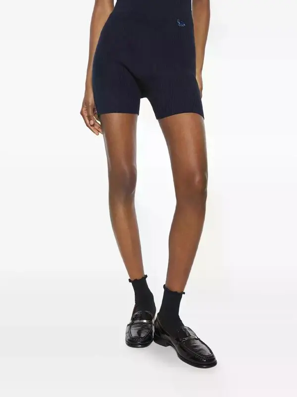 Maison Kitsuné Ribbed Shorts
