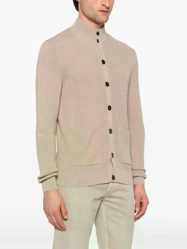 BALLANTYNE Knitted Cardigan With Button Fastening