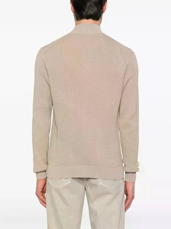 BALLANTYNE Knitted Cardigan With Button Fastening