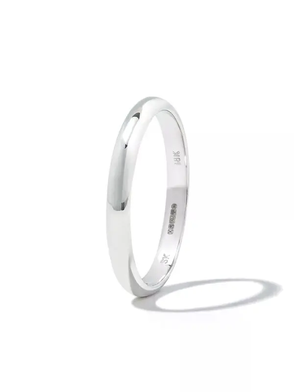 SPINELLI KILCOLLIN 18kt White Gold Half Round Ring