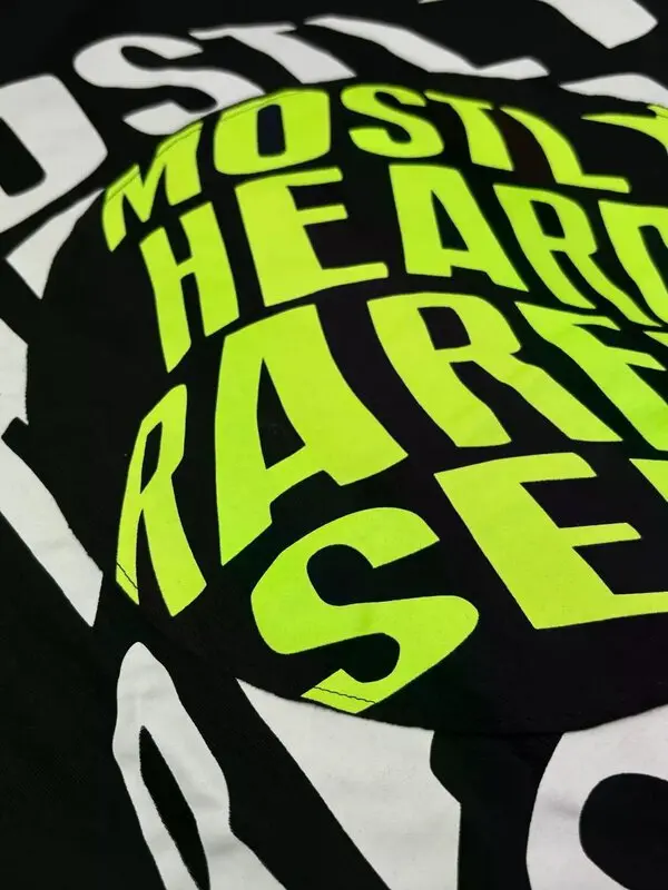 MOSTLY HEARD RARELY SEEN Logo-print Cotton T-shirt
