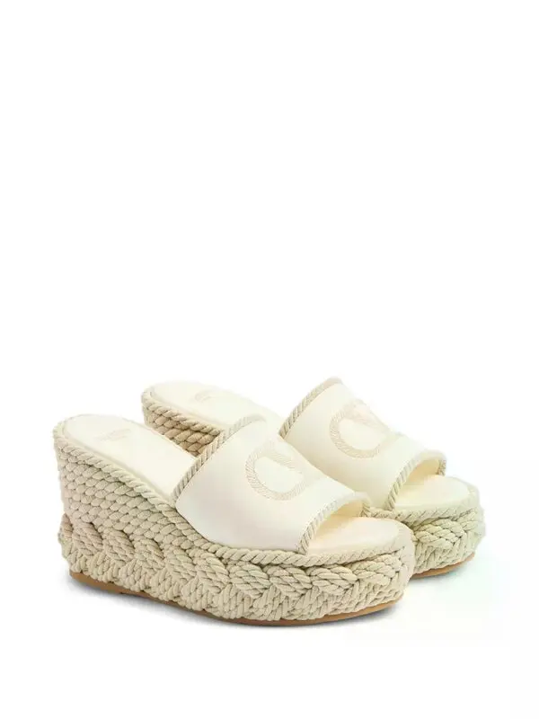 Valentino Garavani Vlogo Wedge Slides
