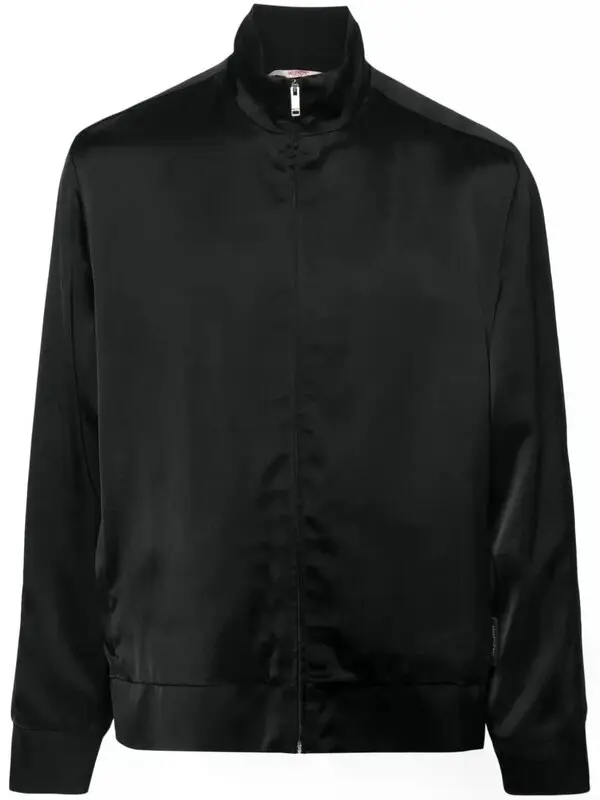 Valentino Garavani Rockstud Detailing Bomber Jacket