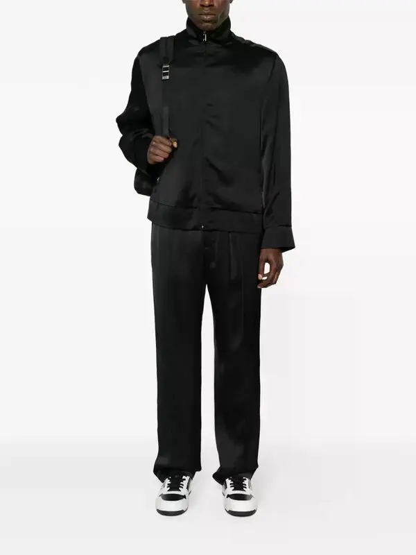 Valentino Garavani Rockstud Detailing Bomber Jacket