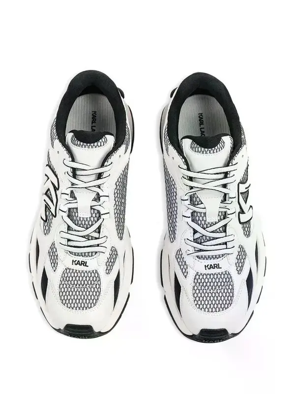 Karl Lagerfeld Orion Lace-up Sneakers - White