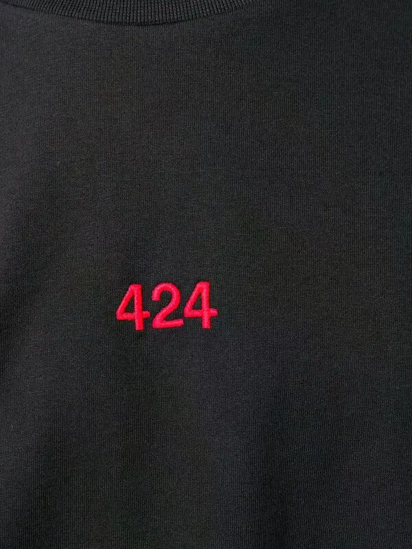 424 Logo-embroidered Short-sleeved T-shirt