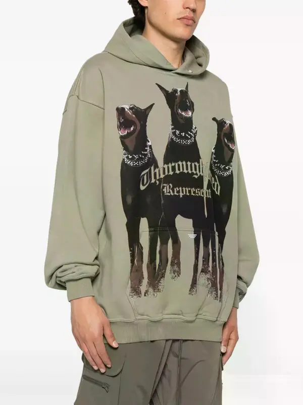 REPRESENT Thoroughbred Hoodie - Green