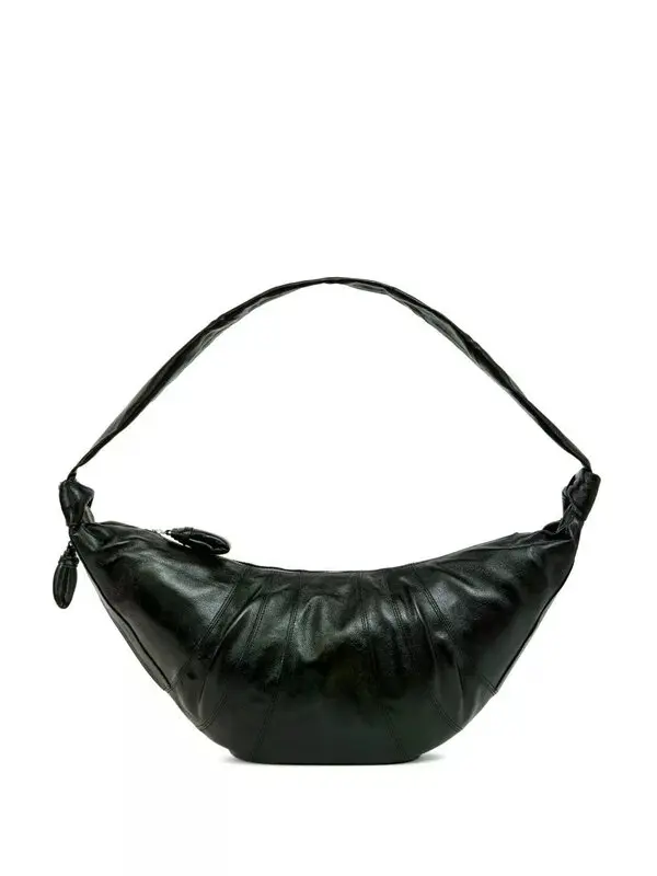 LEMAIRE Lemiare Large Croissant Shoulder Bag - Black