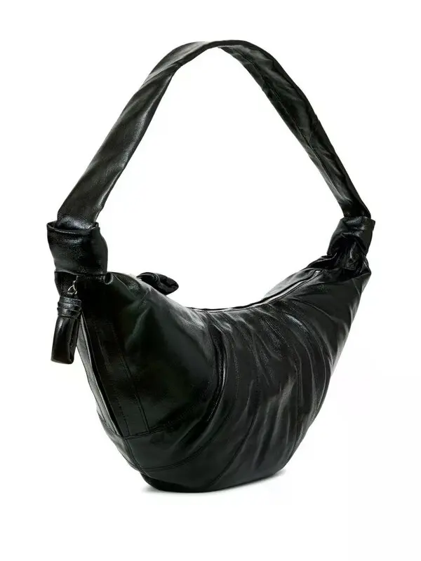 LEMAIRE Lemiare Large Croissant Shoulder Bag - Black