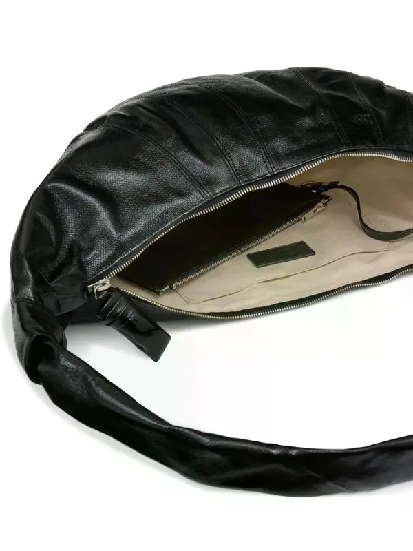 LEMAIRE Lemiare Large Croissant Shoulder Bag - Black