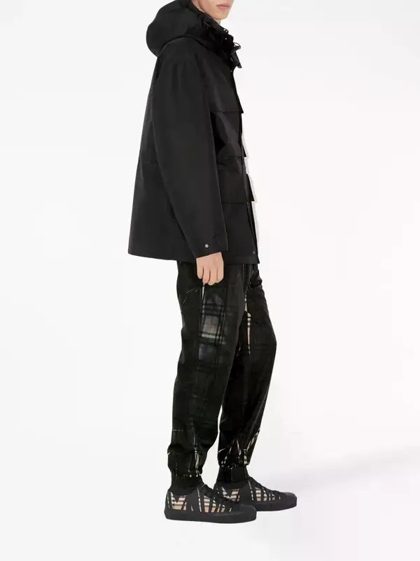 Burberry Patch-pocket Parka Coat