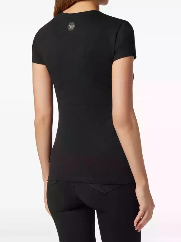 Philipp Plein Cotton T-shirt - Black