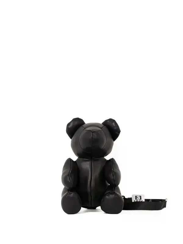 Mihara Yasuhiro Bear Mini Shoulder Bag - Black
