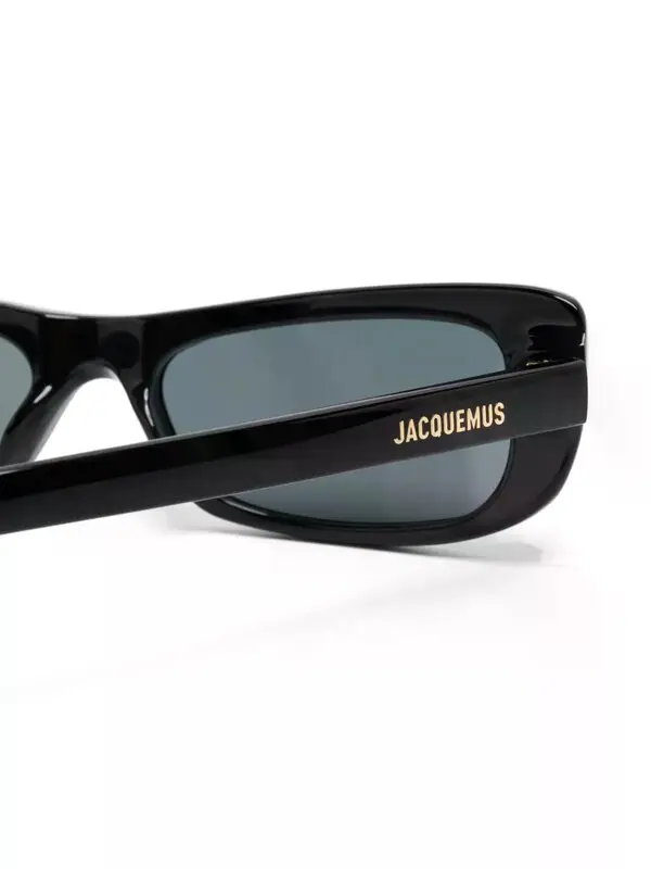 Jacquemus Les Lunettes Capri Sunglasses - Black