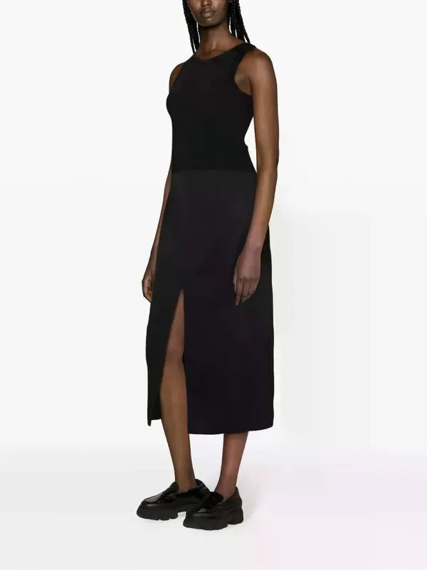 GOLDEN GOOSE A-line Virgin Wool Midi Skirt