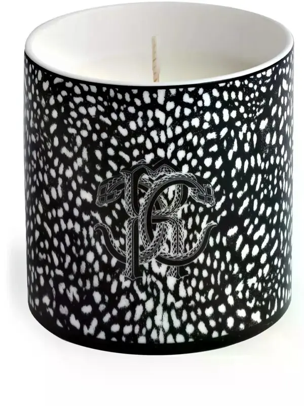 Roberto Cavalli Moray Scented Candle - Black
