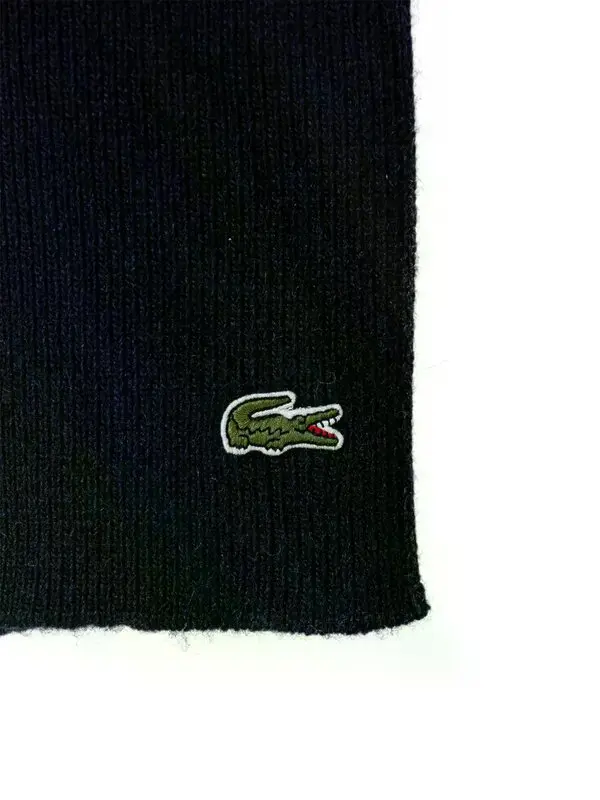 Lacoste Crocodile Appliqué Beanie