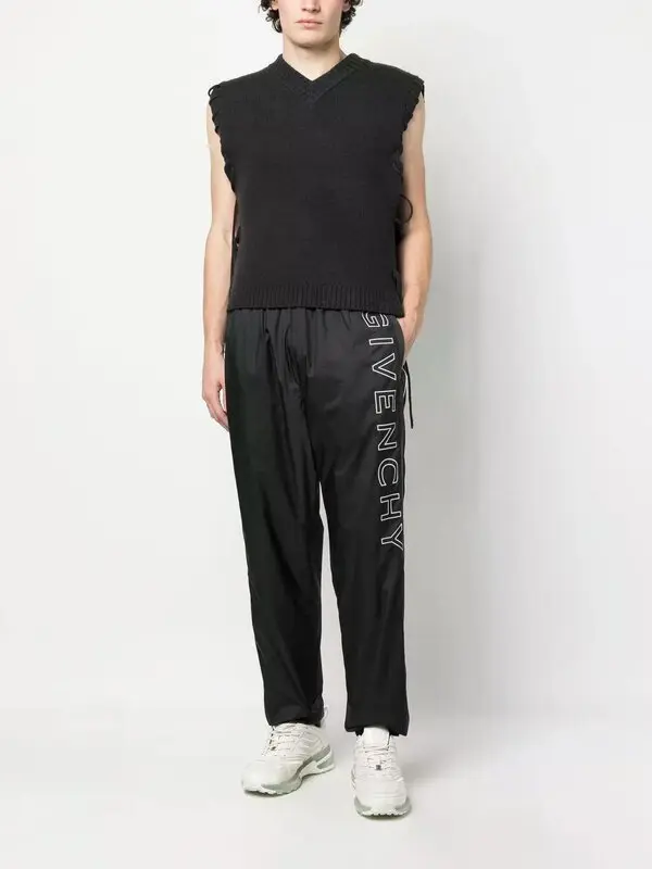 Givenchy Embroidered-logo Detail Track Pants