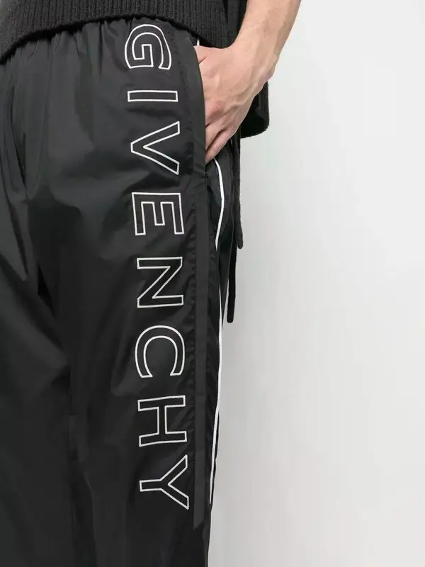 Givenchy Embroidered-logo Detail Track Pants