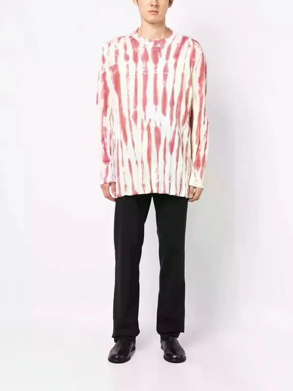 A-COLD-WALL* Tie-dye Logo Print Jumper