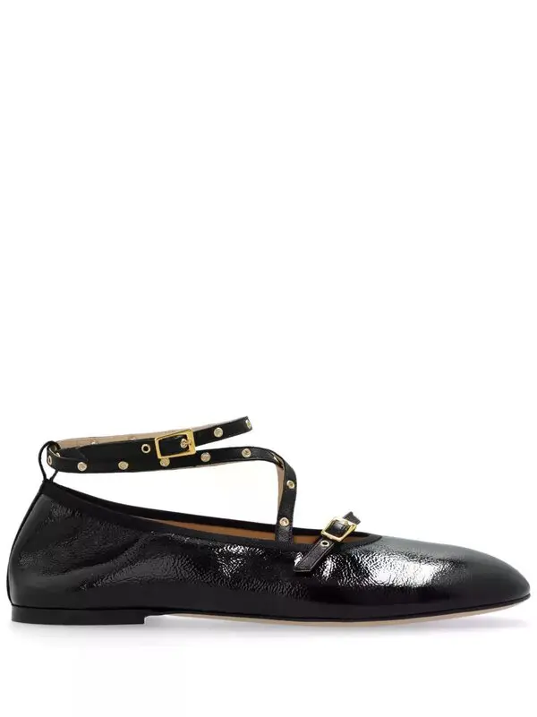WANDLER June Ballerina Shoes With Ankle Strap