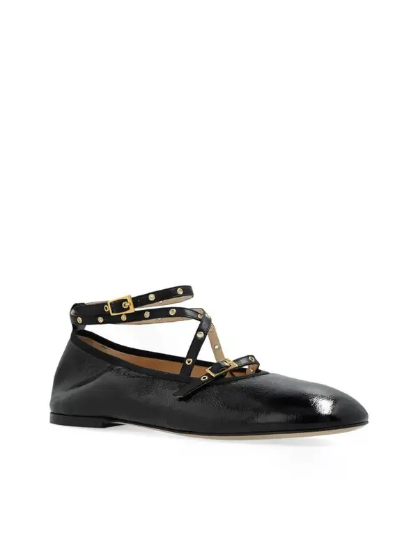 WANDLER June Ballerina Shoes With Ankle Strap