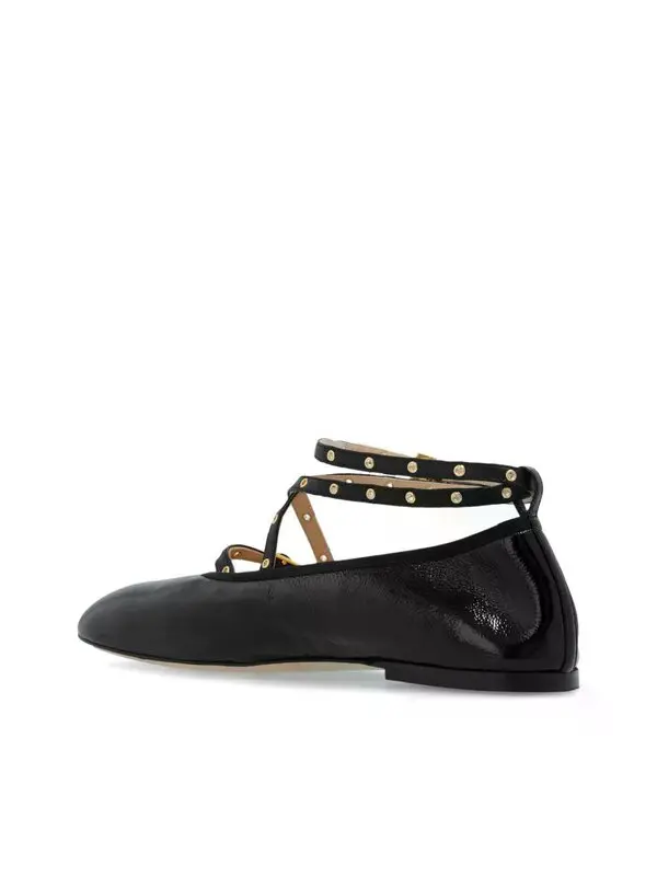 WANDLER June Ballerina Shoes With Ankle Strap