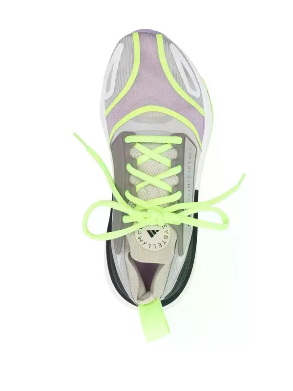 Adidas By Stella McCartney Ultraboost Colour-block Sneakers - Green