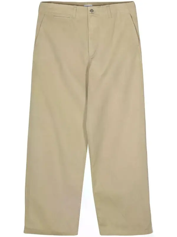 Burberry Cotton Wide-leg Trousers