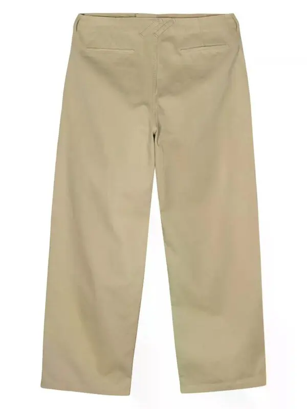 Burberry Cotton Wide-leg Trousers