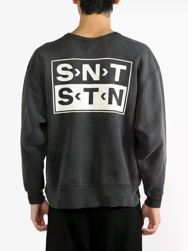 SAINT MXXXXXX Logo-print Sweatshirt