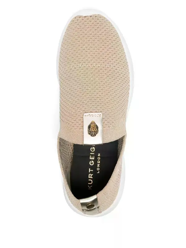Kurt Geiger Eagle Head Charm Slip-on Sneakers