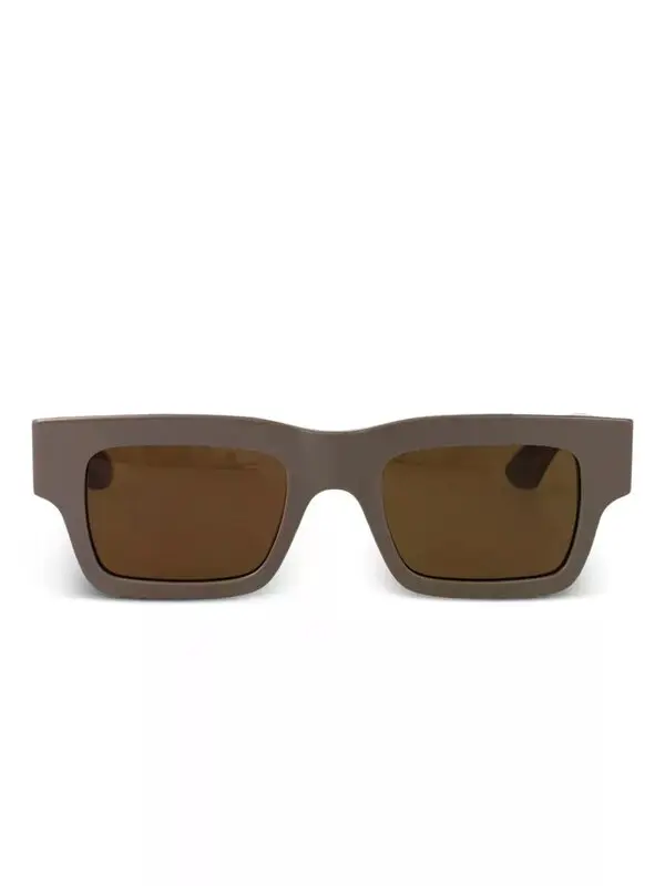 Alexander McQueen Square Frame Sunglasses - Brown