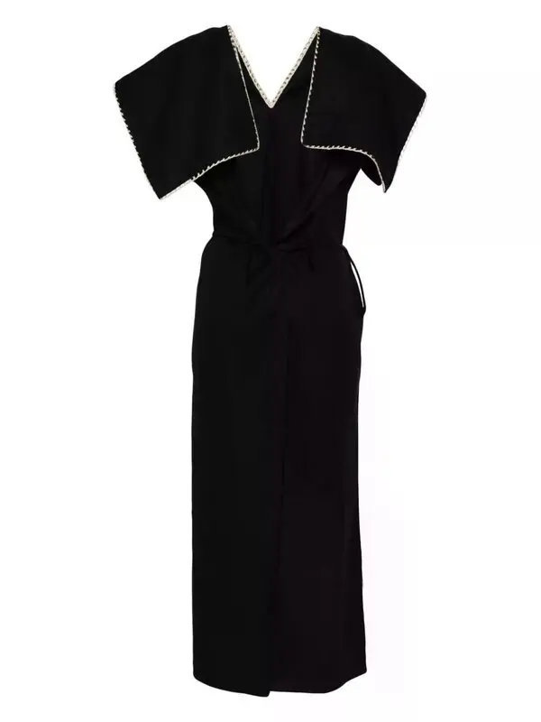 LITKOVSKA Midi Dress With Whipstitch Detailing