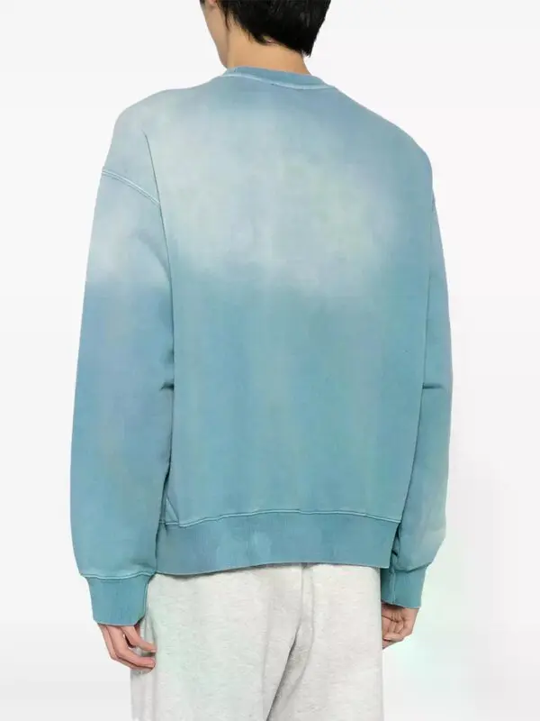FIVE CM Sun-fade Crew-neck Sweatshirt