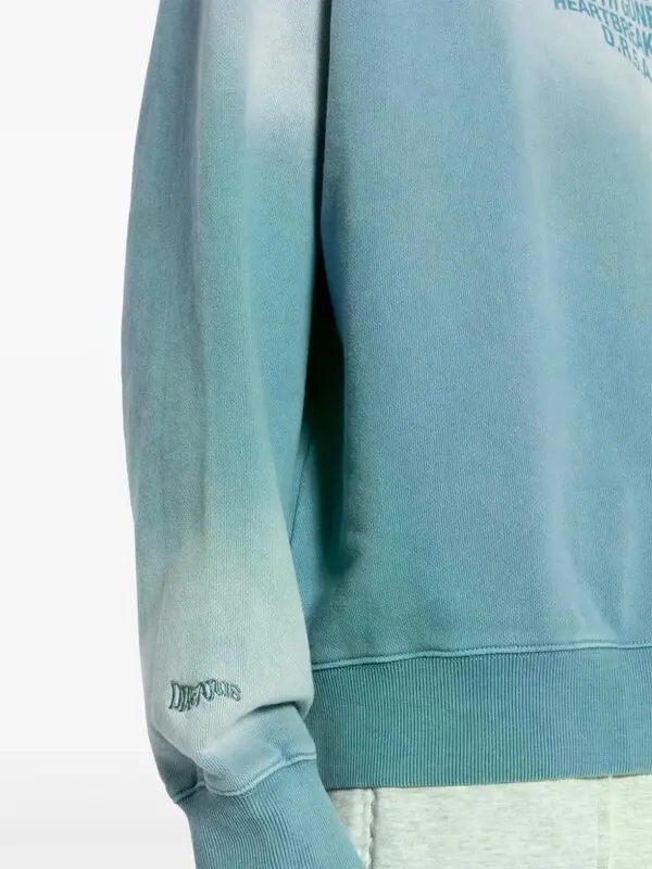 FIVE CM Sun-fade Crew-neck Sweatshirt