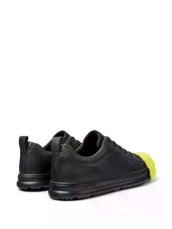 Camper Two-tone Leather Sneakers - Black