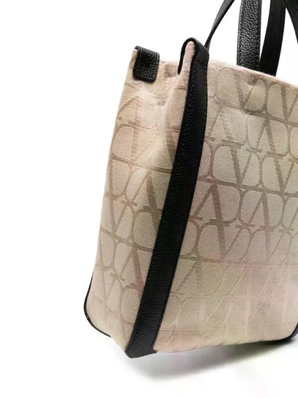 Valentino Garavani Vlogo Jacquard Tote Bag