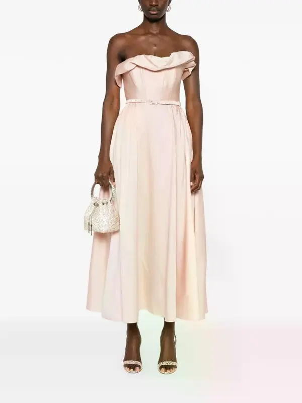 Roland Mouret Ruffled Midi Dress