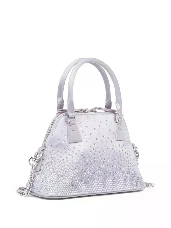 MAISON MARGIELA Micro 5ac Cinema Inferno Shoulder Bag - Silver