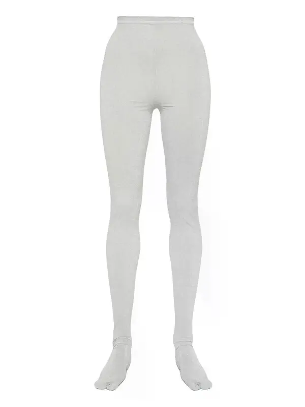 IOANA CIOLACU Two-finger Tights - Silver
