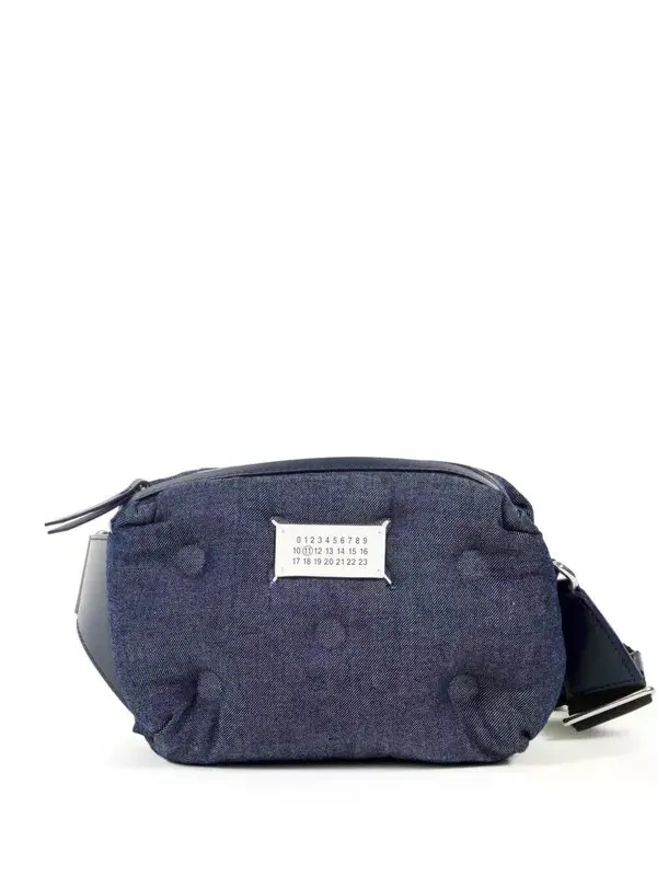 MAISON MARGIELA Glam Slam Denim Camera Bag - Blue