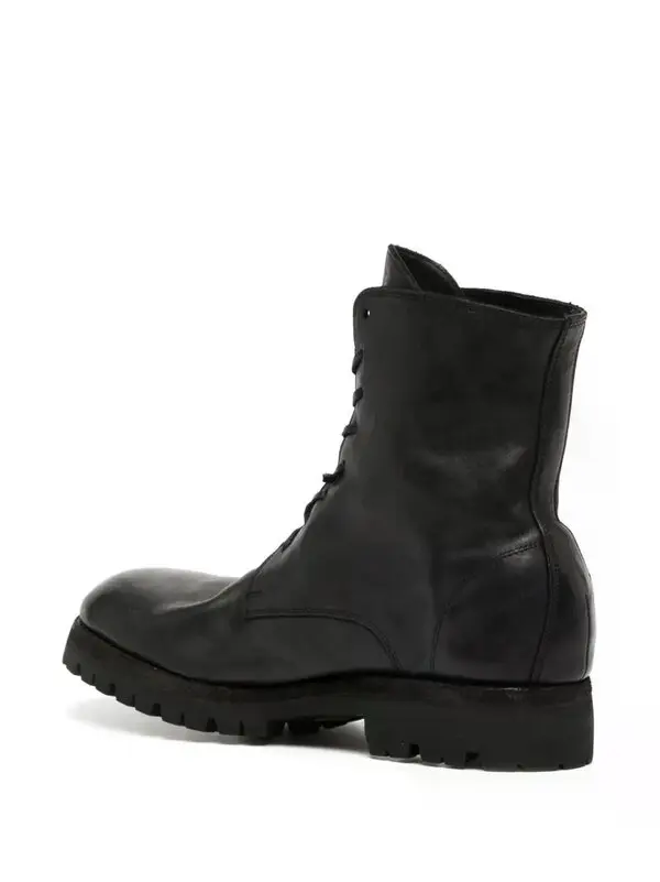Guidi Lace-up Leather Boots